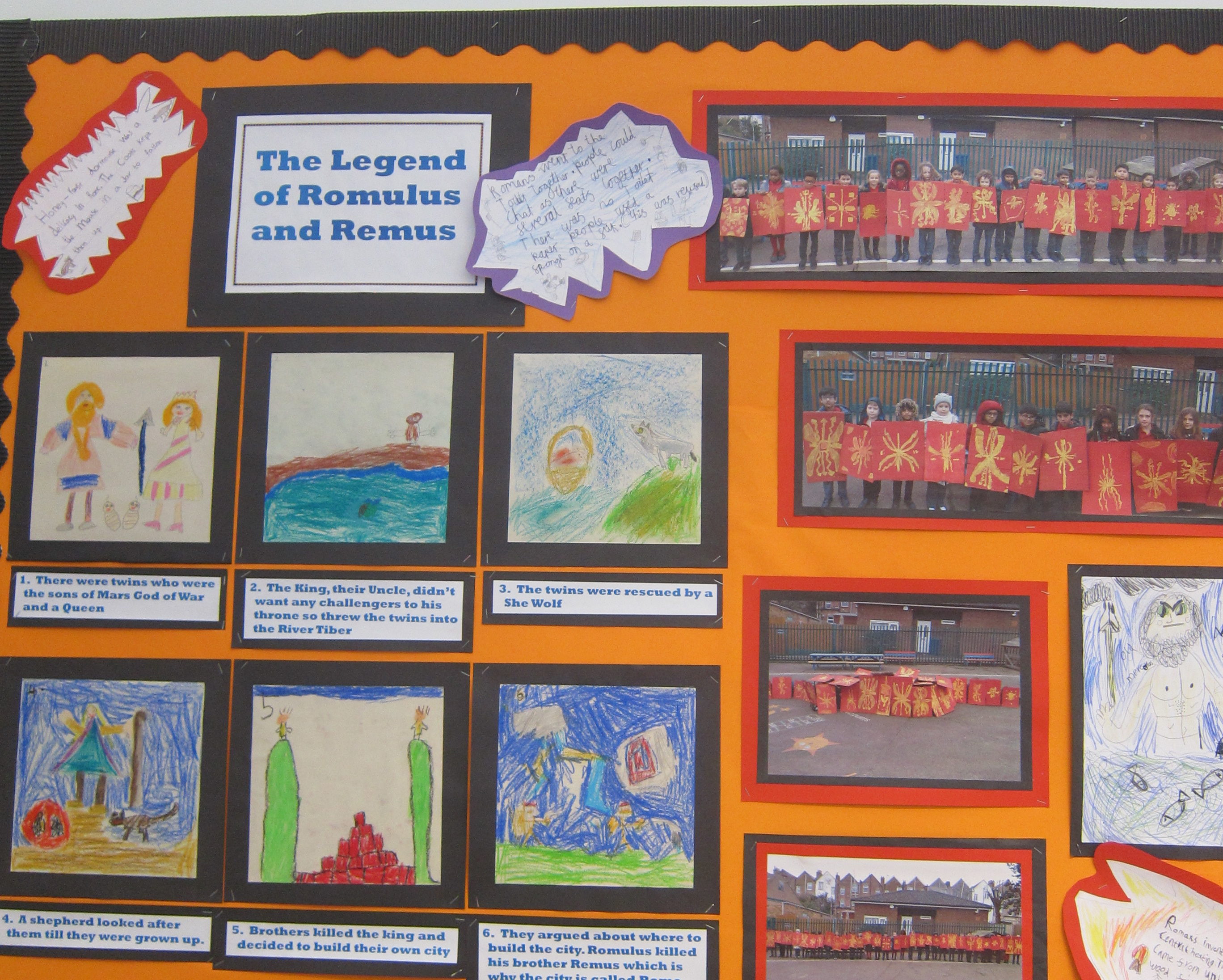 Y3 displays (2) – Holly Park Primary School